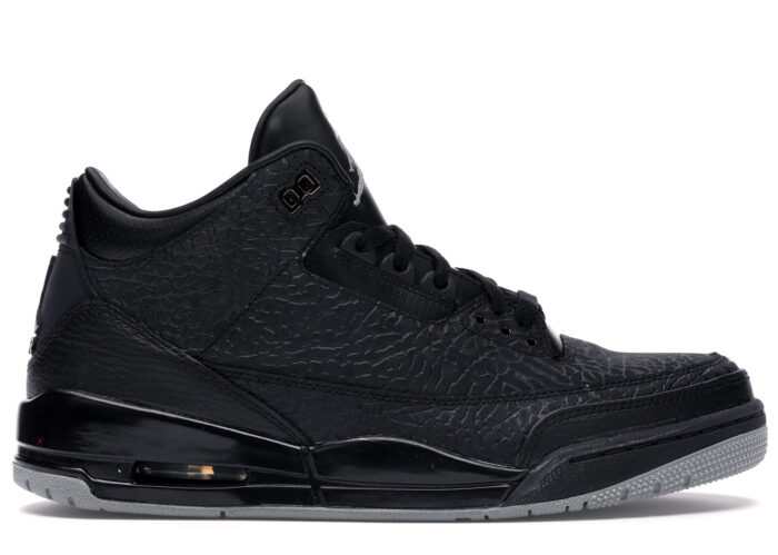 Air jordan 3 all black store