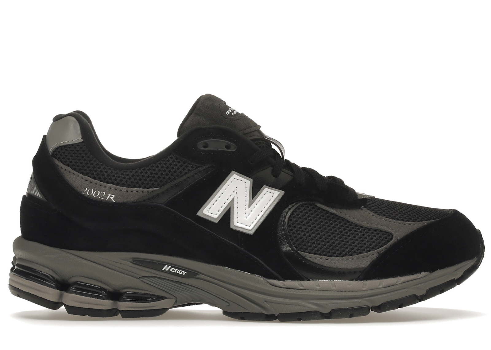 New Balance 2002R Black Dark Grey White | M2002RR1