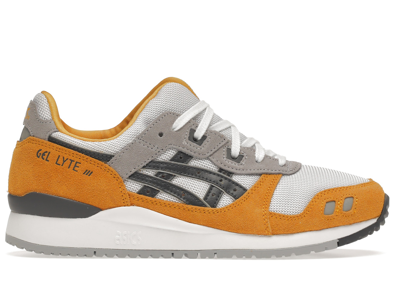 Asics gel lyte iii grey orange store