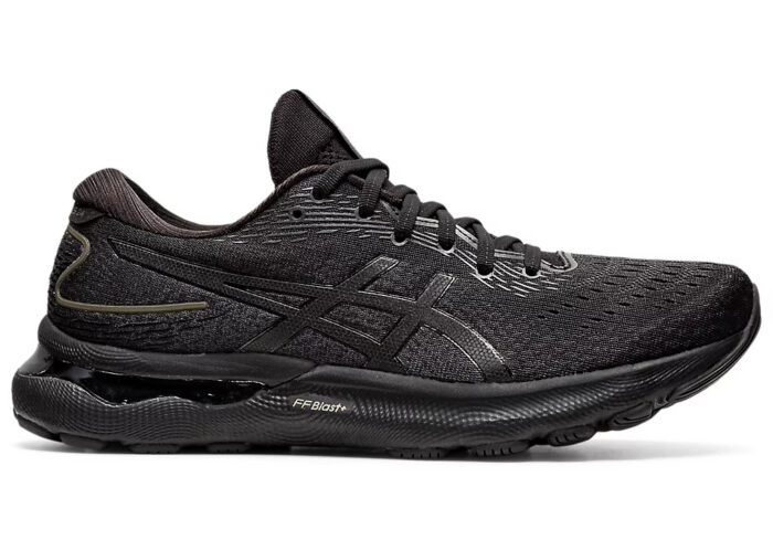 Black asics nimbus store